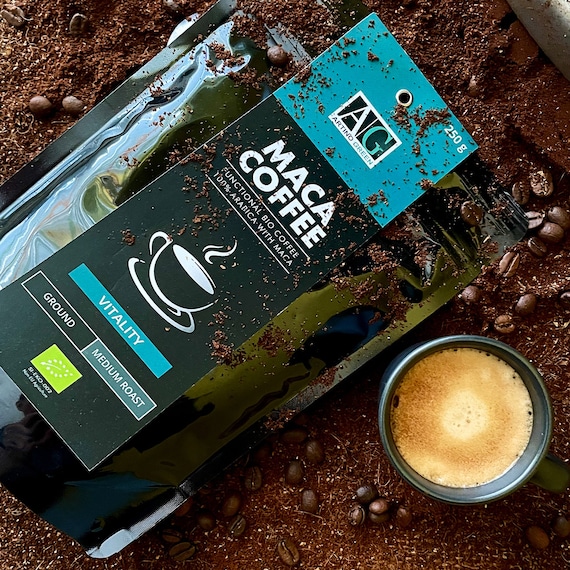Organic Maca Coffee Adaptogenic Vitality Maca Arabica - Etsy