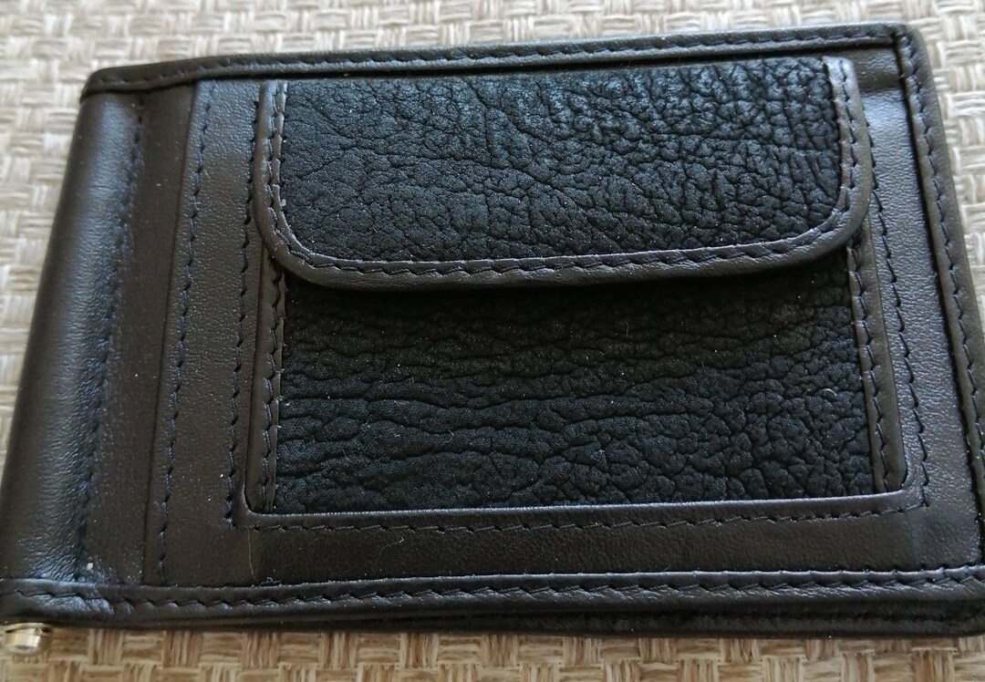 Smart Real Shark Leather Wallet With Money Clip. Summer Sale - Etsy