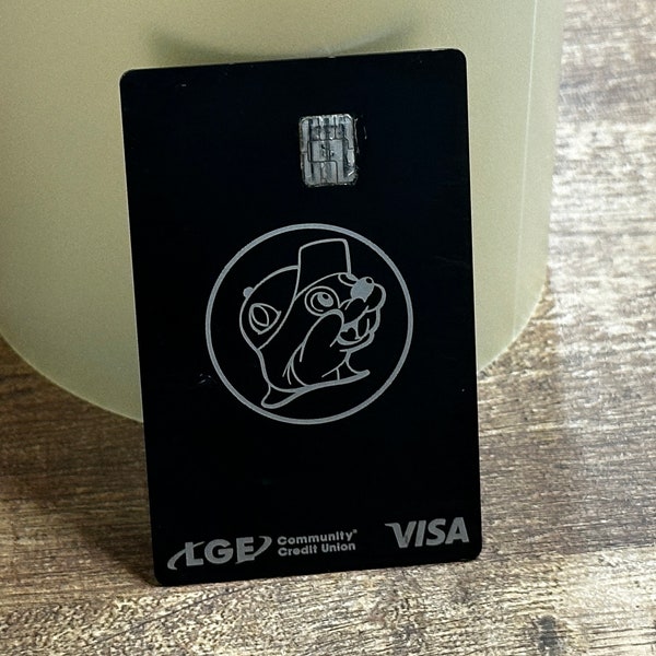Metal Credit Card Custom Swap - Etsy