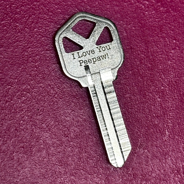Engraved Key Label - Etsy