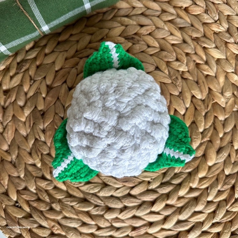 Crochet Cauliflower Pretend Play Unique Birthday Gift - Etsy
