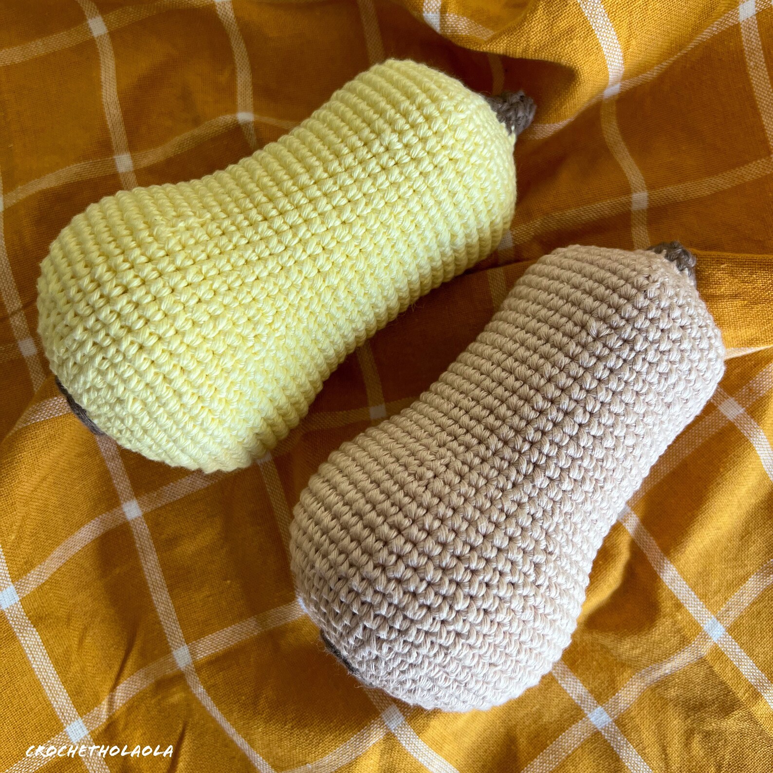 Crochet Butternut Squash, Pretend Play, Crochet Food, Christmas Gift ...