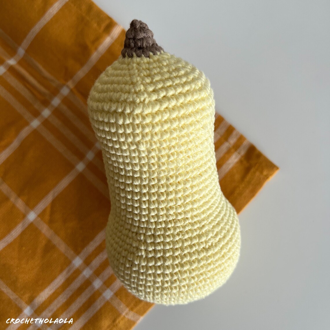 Crochet Butternut Squash, Pretend Play, Crochet Food, Christmas Gift ...