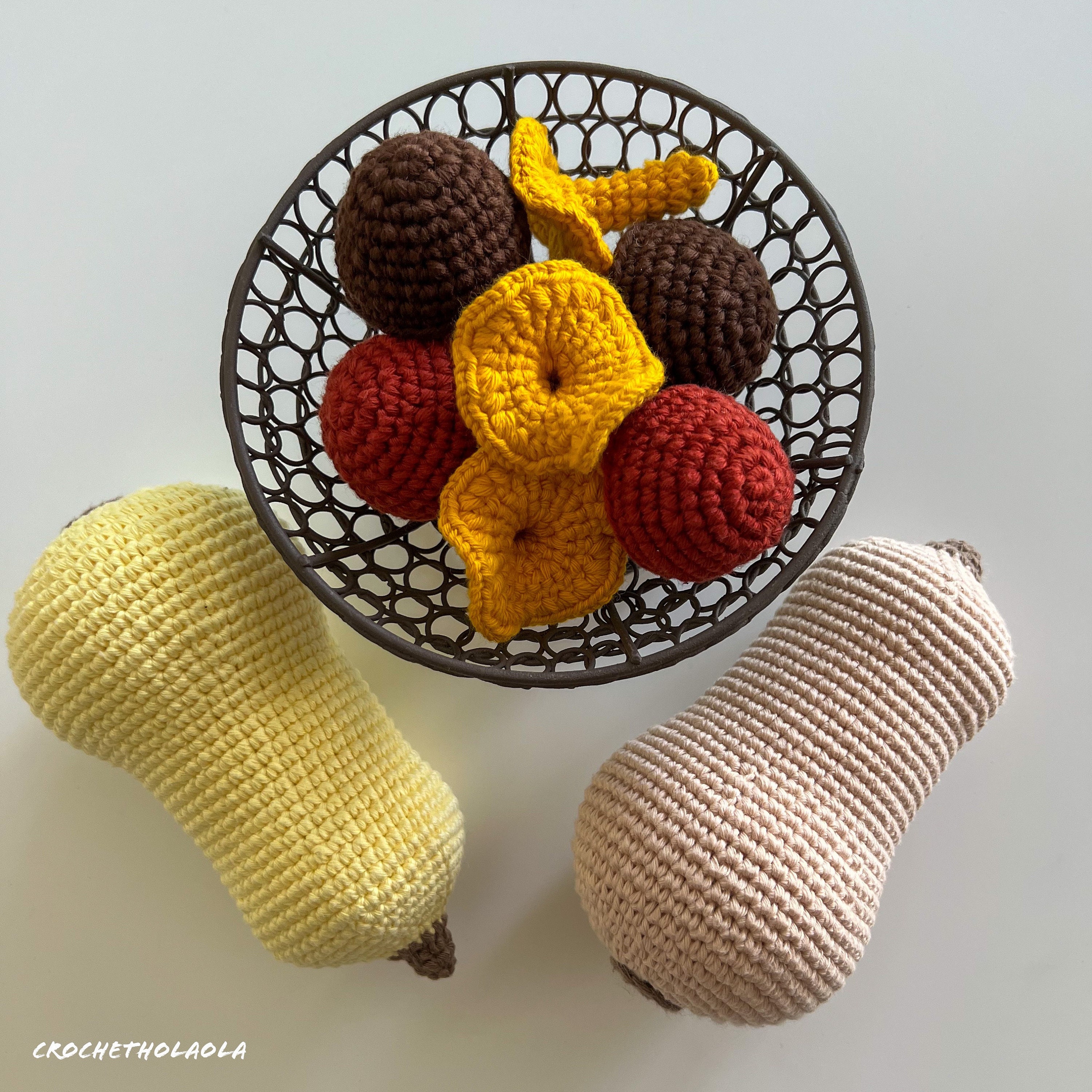 Crochet Butternut Squash, Pretend Play, Crochet Food, Christmas Gift ...