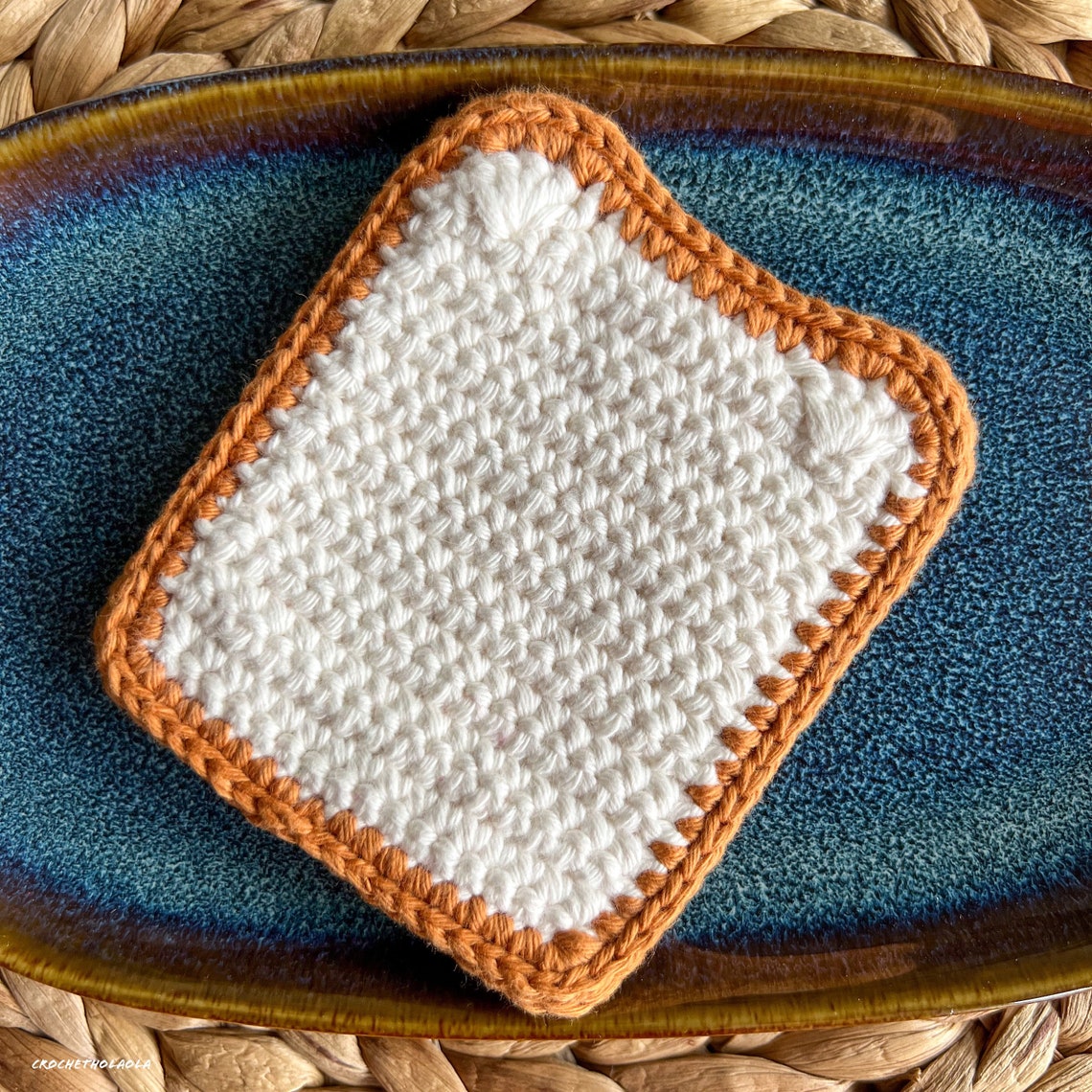 Crochet Toast for Kids Small Kitchen and Playroom. Handmade - Etsy