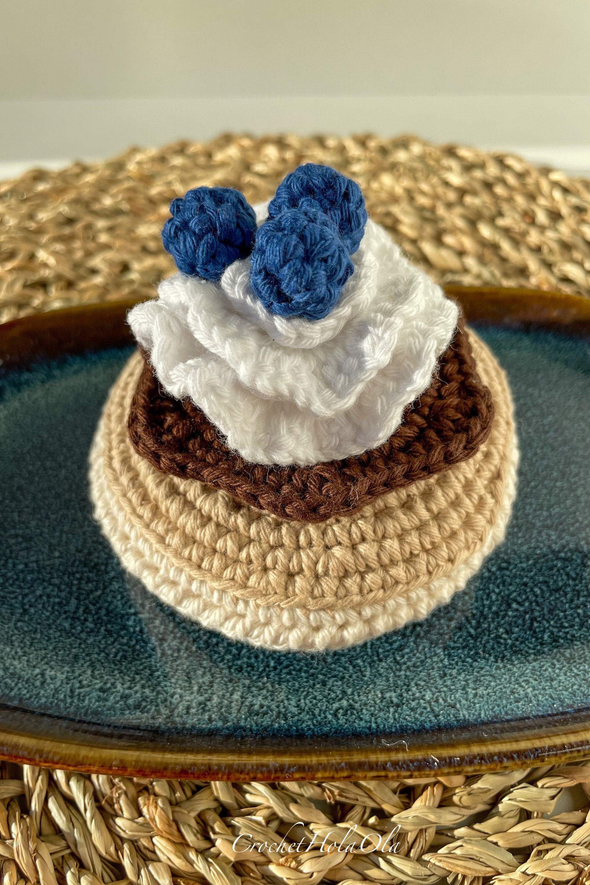Crochet Whipped Cream, Pretend Play, Christmas Gift Idea, Crochet Food ...