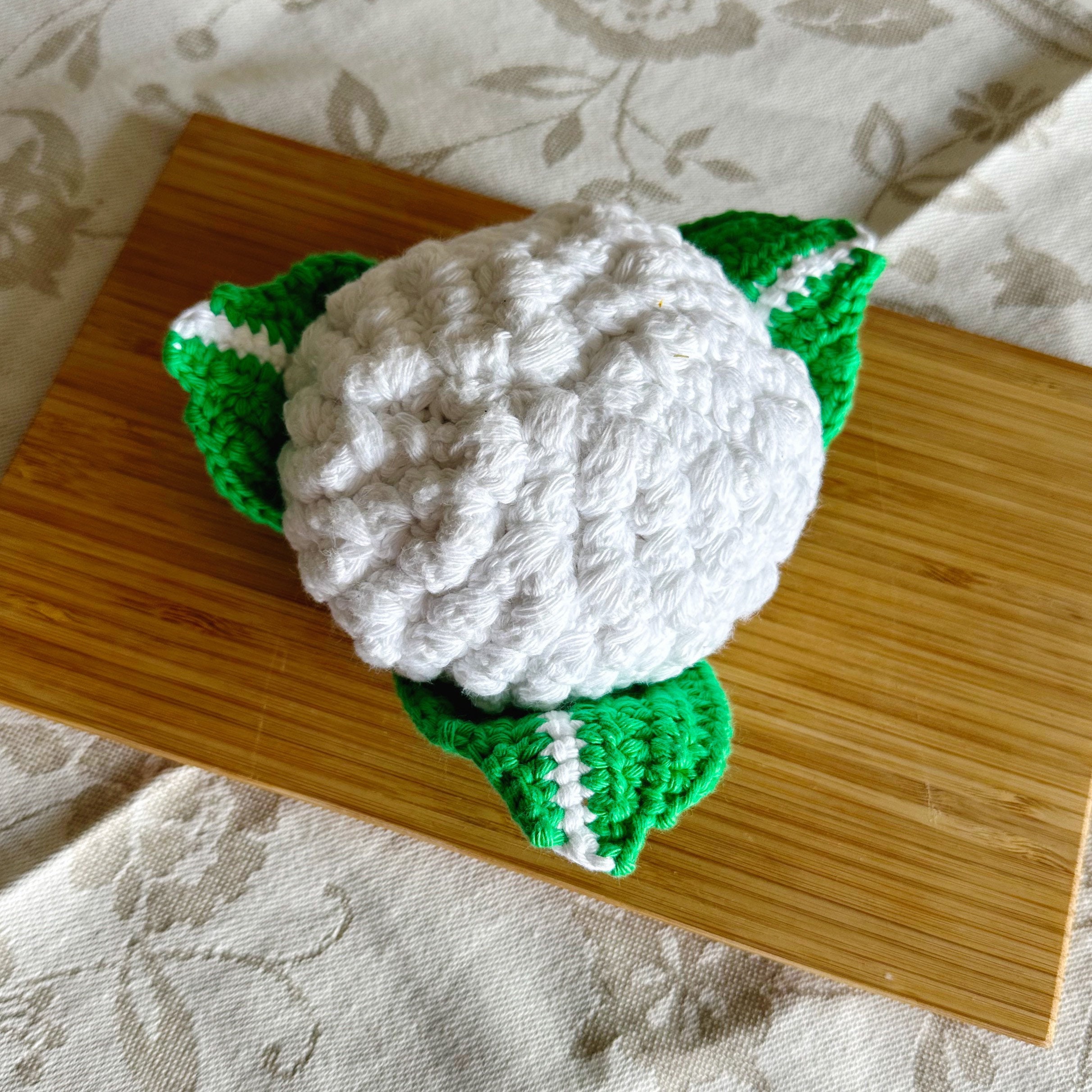 Crochet Cauliflower Pretend Play Unique Birthday Gift - Etsy