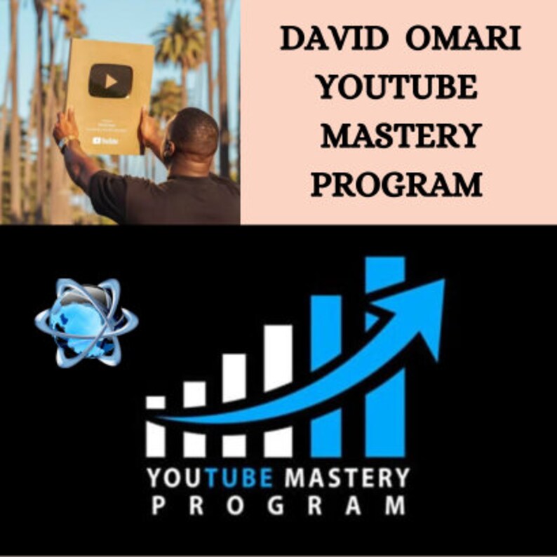 David Omari Youtube Mastery Program Full Course - Etsy Australia