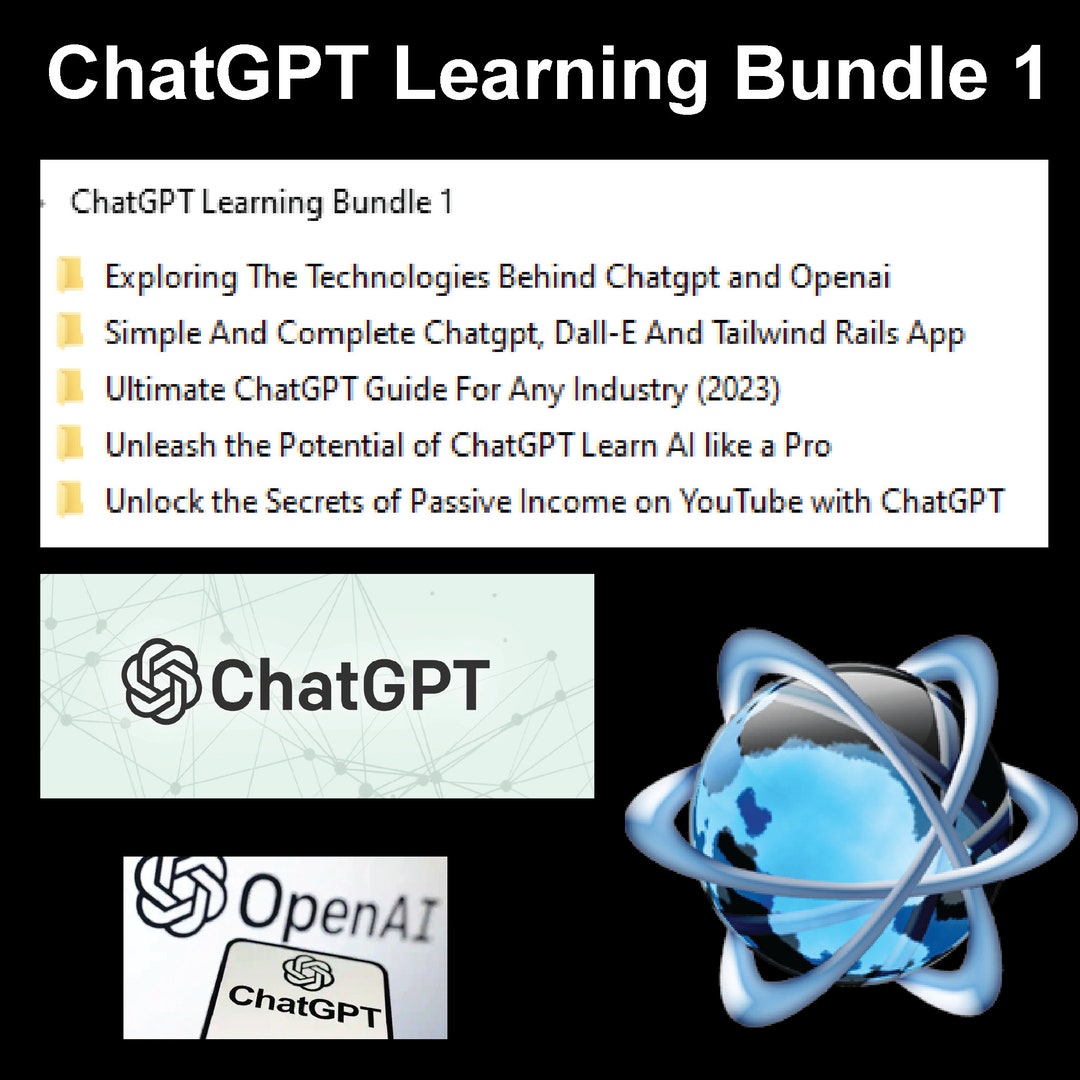Chatgpt Learning Bundle 1 - Etsy