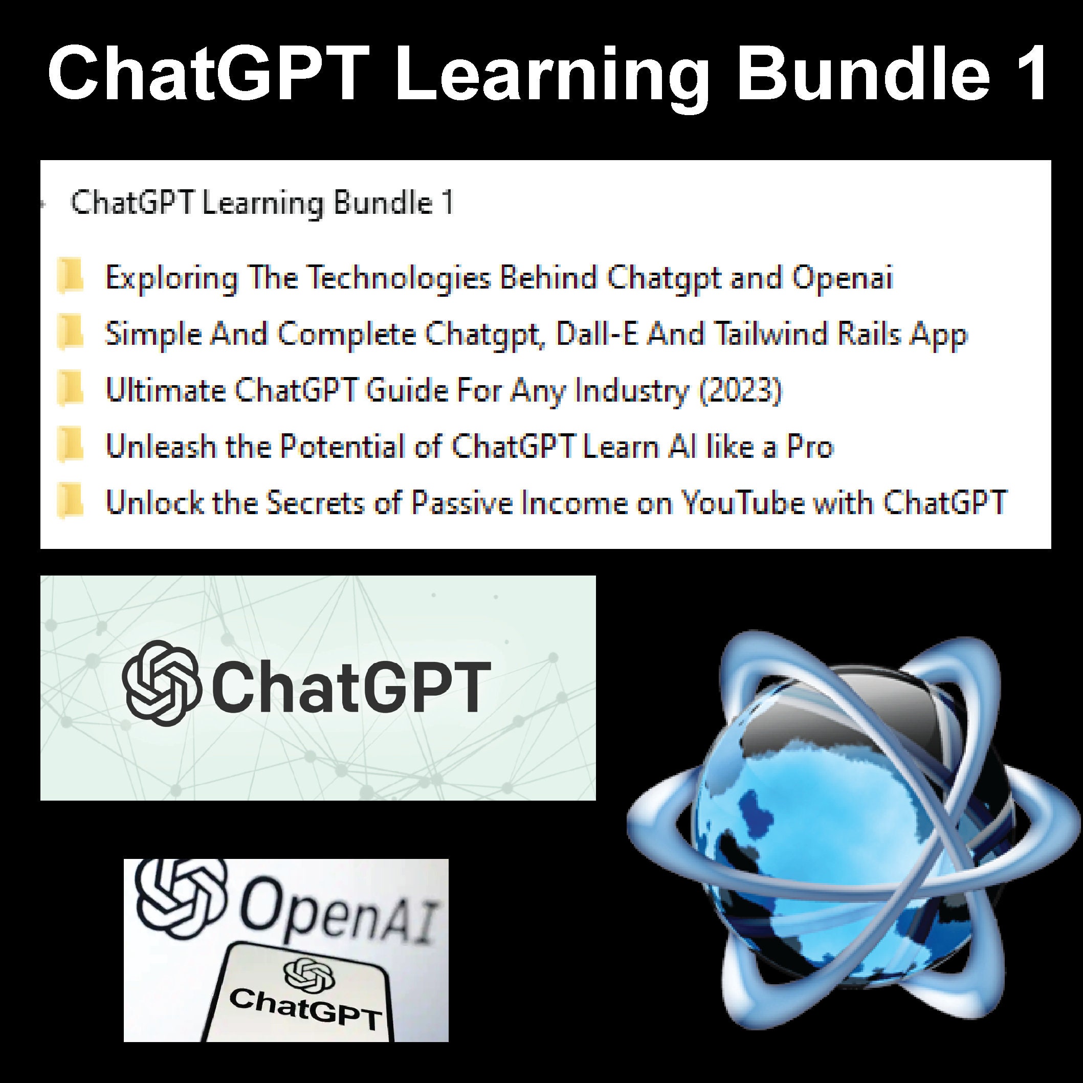 Chatgpt Learning Bundle 1 - Etsy