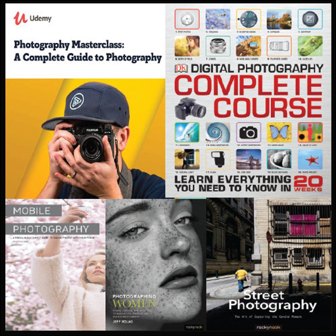 Photography Masterclass A Complete Guide to Photograpy Plus BUNDLE Photography - Etsy