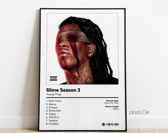 Young Thug Album Cover Poster - Etsy