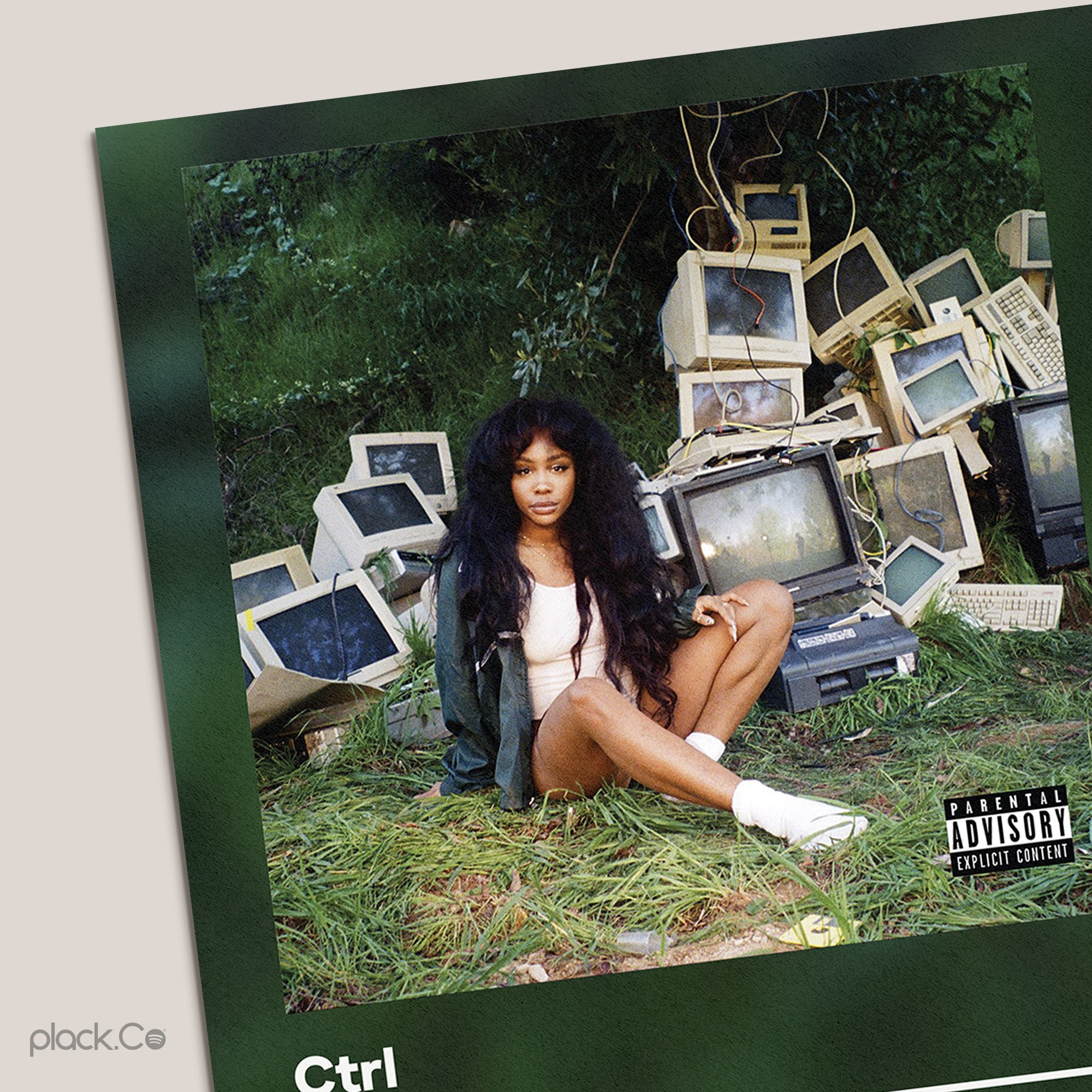 SZA - Ctrl - Custom Album Poster - Hip Hop Wall Art - Custom Album Cover