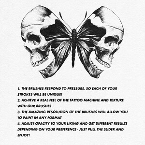 16 Whip Shading Stipple Brushes for Procreate Tattoo Brushes - Etsy