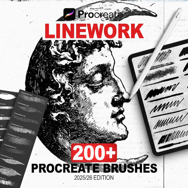 Antique Stamps Procreate - Etsy