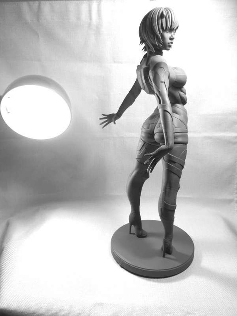 Eva Rei Stl Figure Statue Stl Naked Girl 3d Etsy