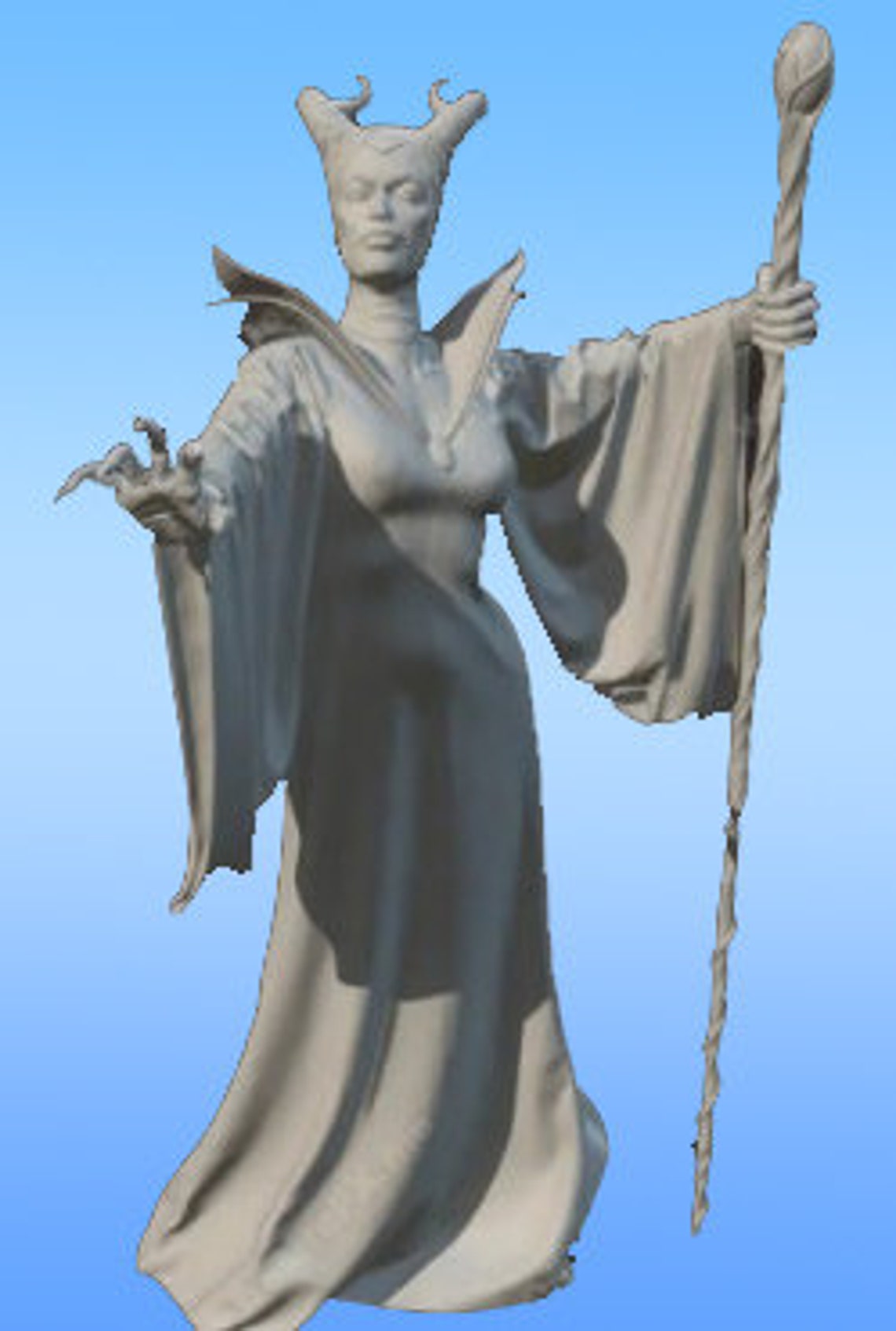 Maleficent and Thrall STL Game Character STL Movies - Etsy