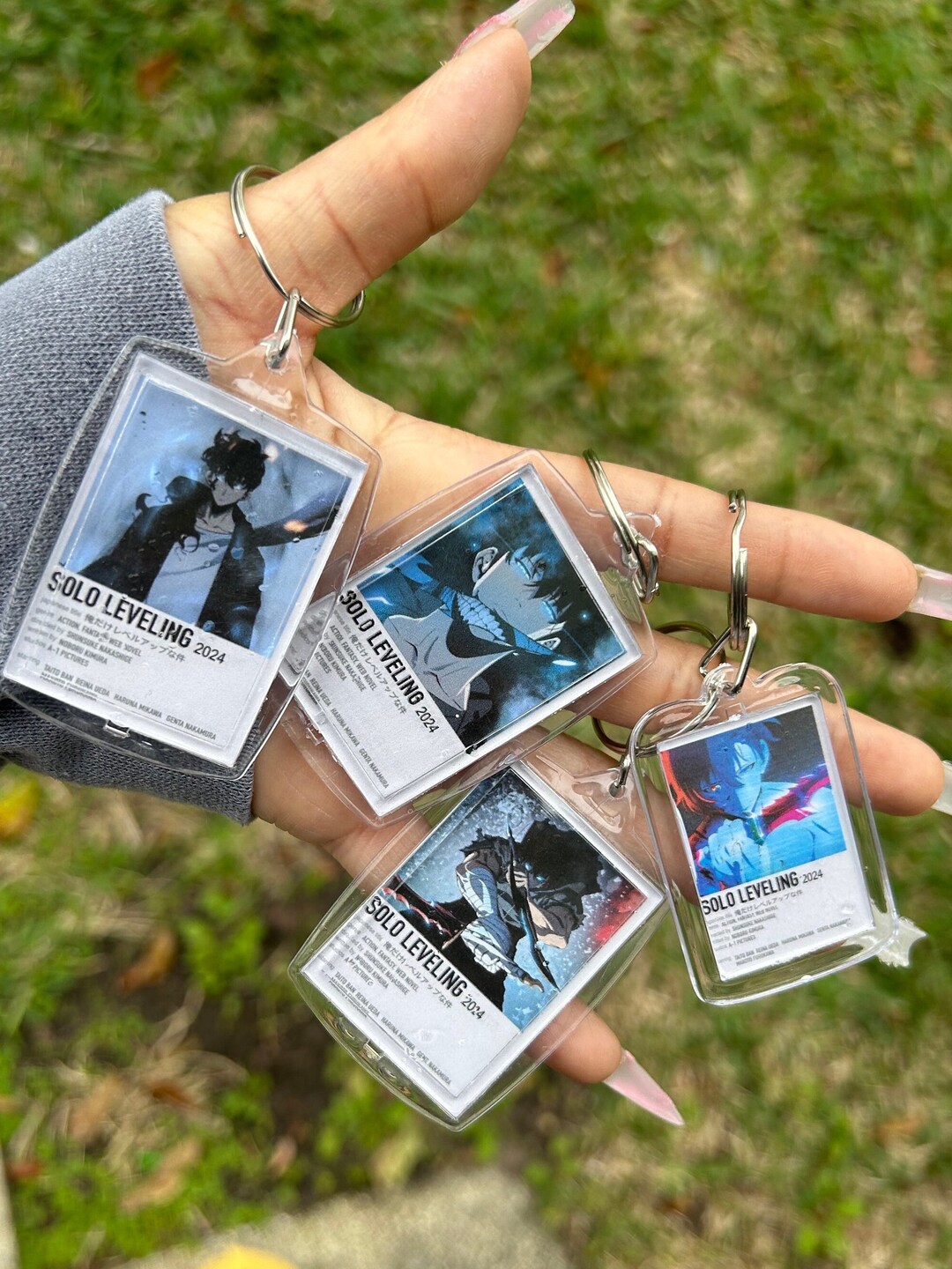 Solo Leveling Polaroid Inspired Keychain - Etsy UK
