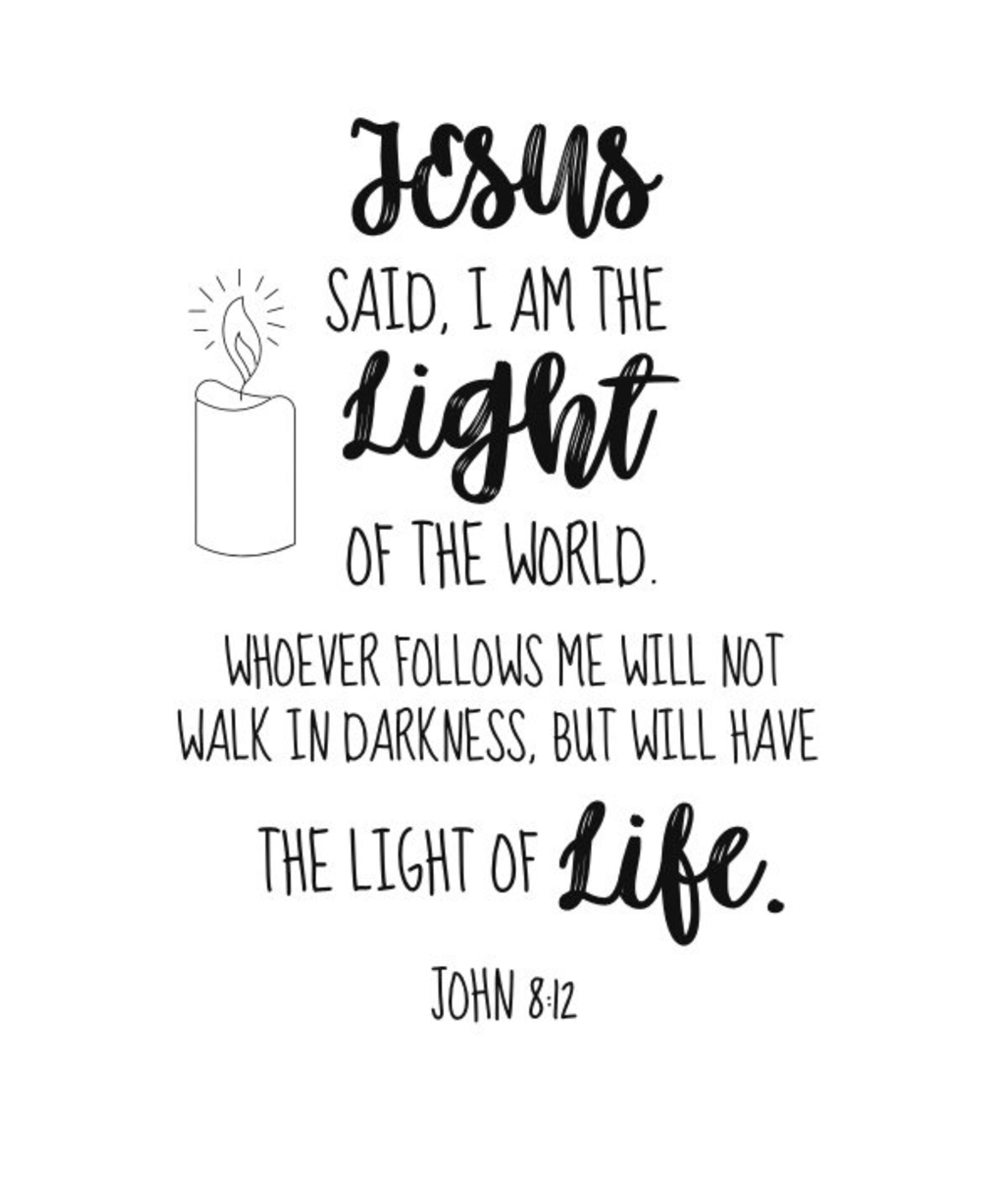 Christian Halloween Cards to Pass Out, Treats, Bible Verse Jesus is the ...