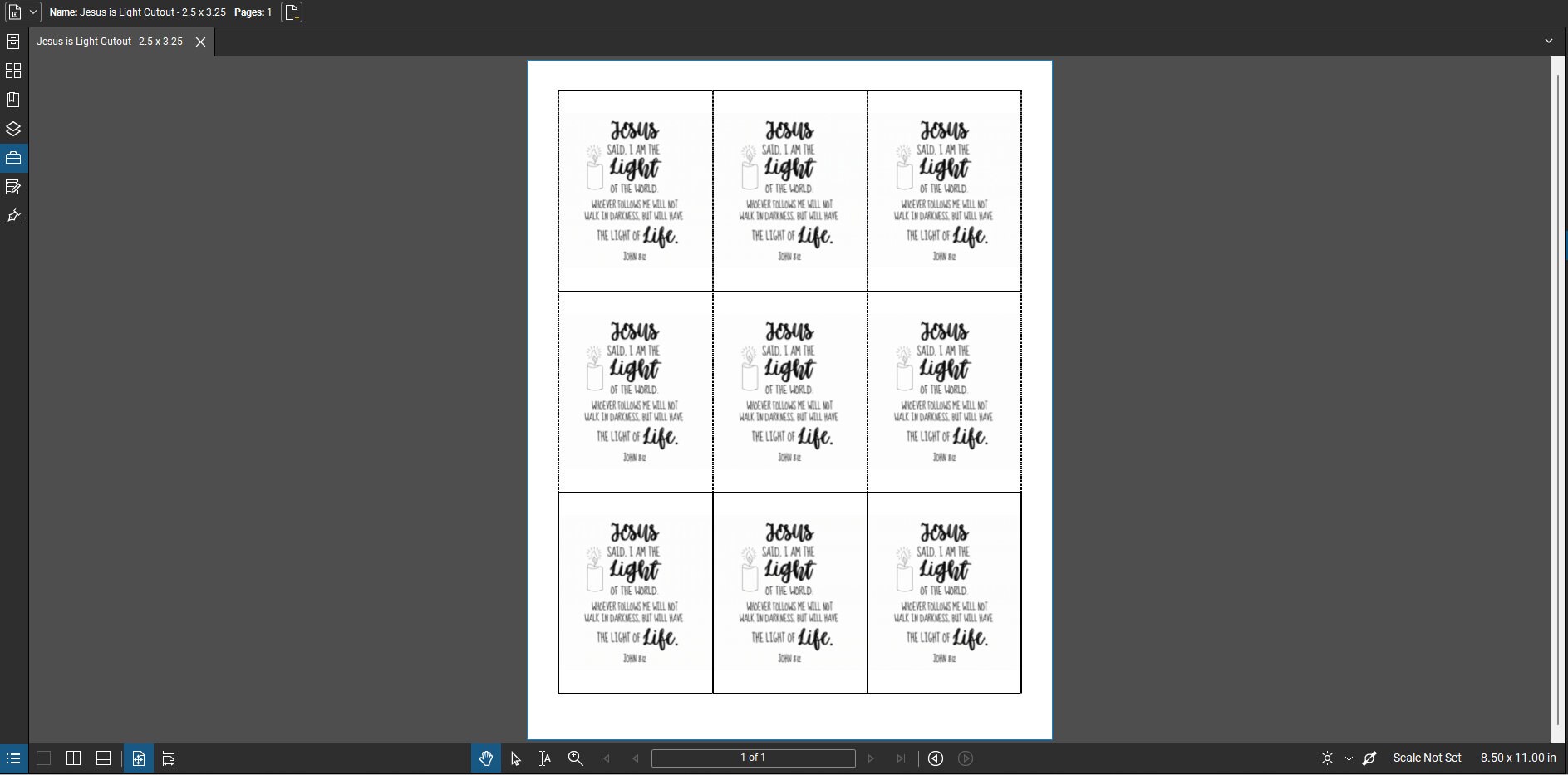 Christian Halloween Cards to Pass Out, Treats, Bible Verse Jesus is the ...