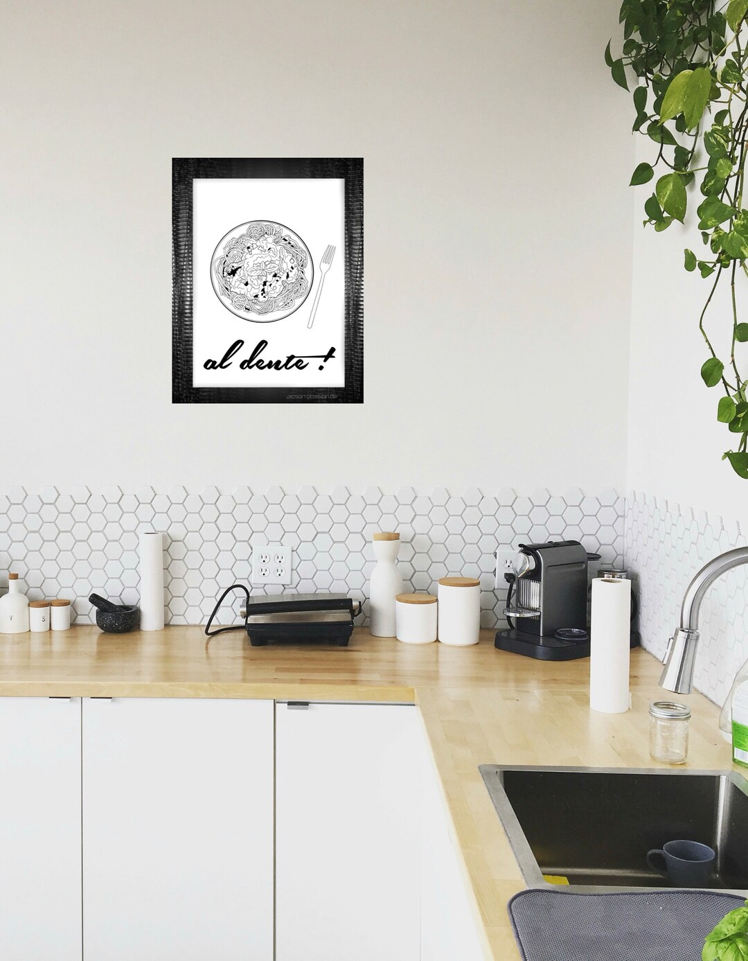 Picture Spaghetti Giovanni, Kitchen/dining Room Picture, Art Print - Etsy