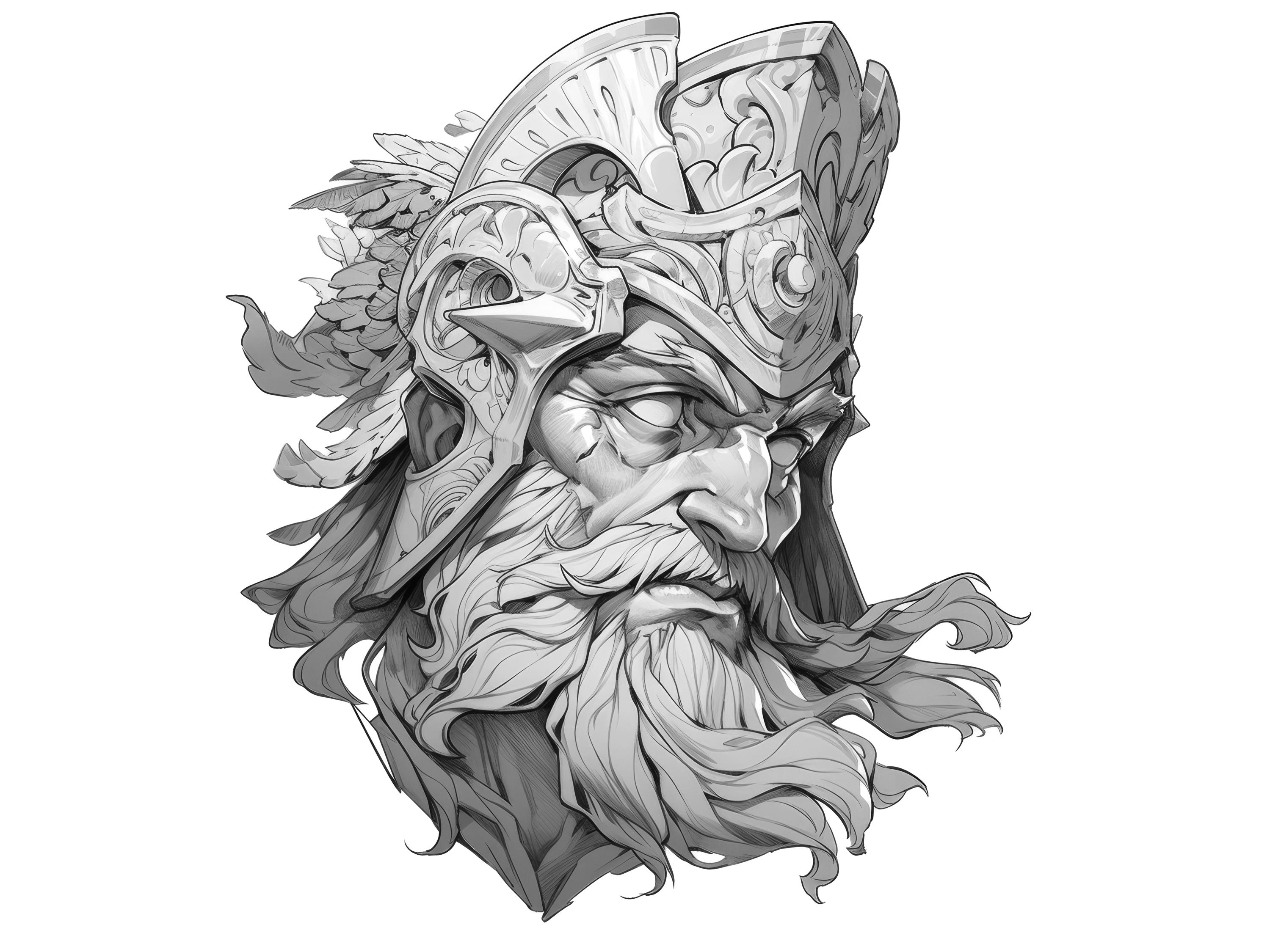 50 Greek Ares Designs INSTANT DOWNLOAD Greek Mythology Stamps Procreate ...