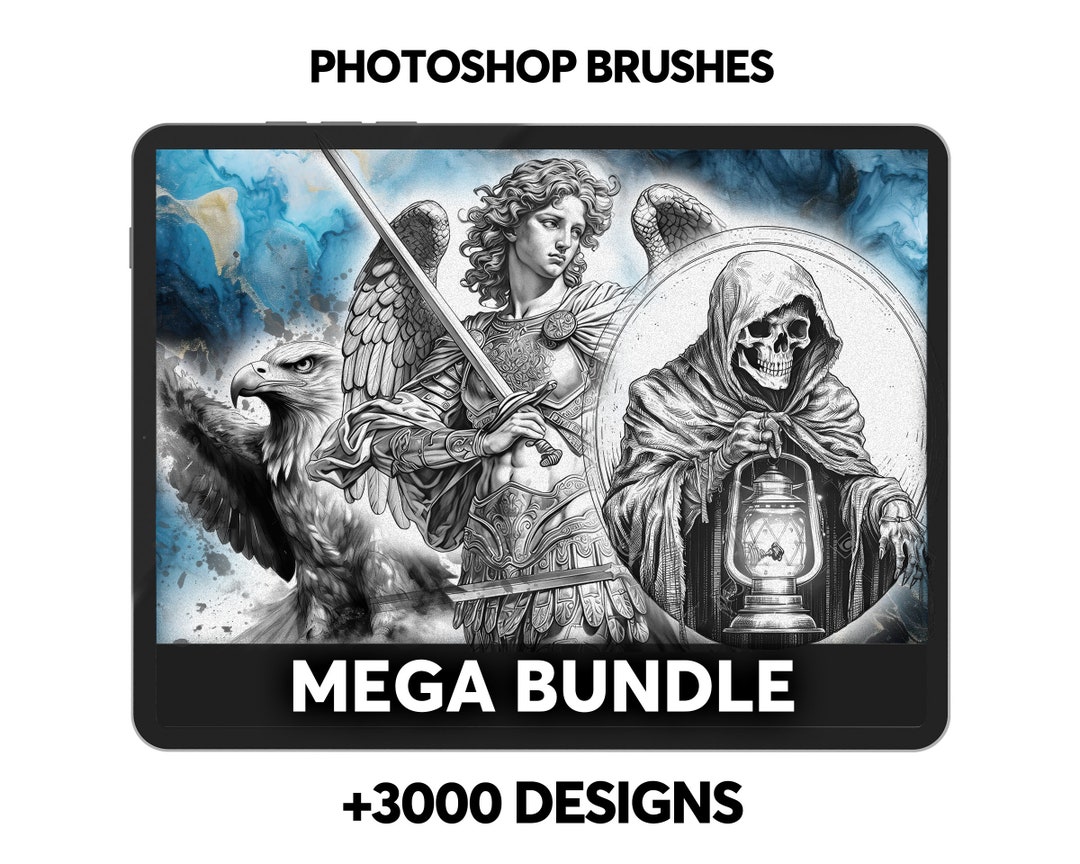 ALL-IN-ONE! - 3136 Designs / 99 Sets - Photoshop Bundle From My Shop - Etsy