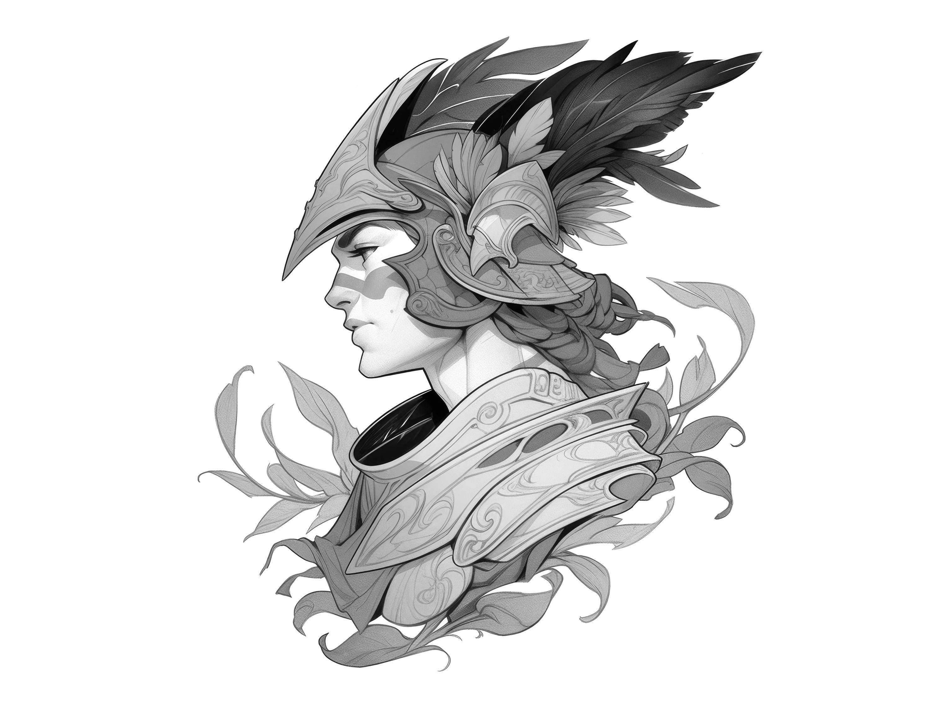 50 Greek Ares Designs INSTANT DOWNLOAD Greek Mythology Stamps Procreate ...