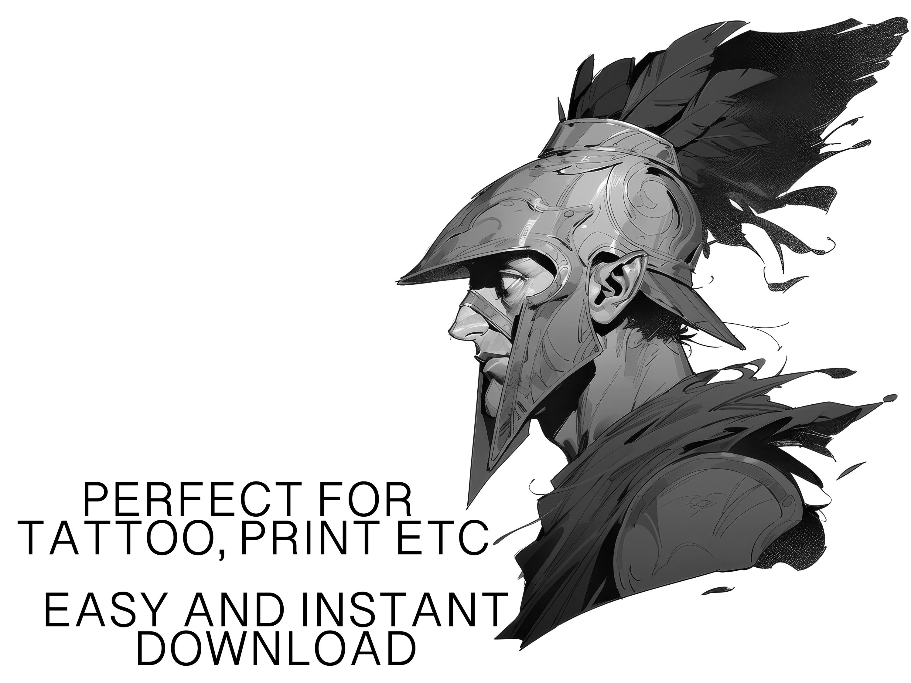 50 Greek Ares Designs INSTANT DOWNLOAD Greek Mythology Stamps Procreate ...