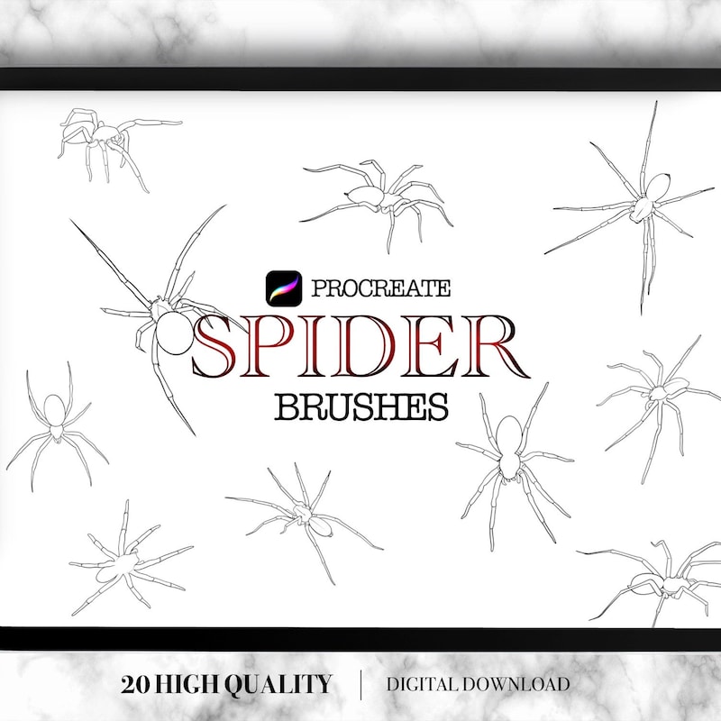 Spider Tattoo Stencil - Etsy