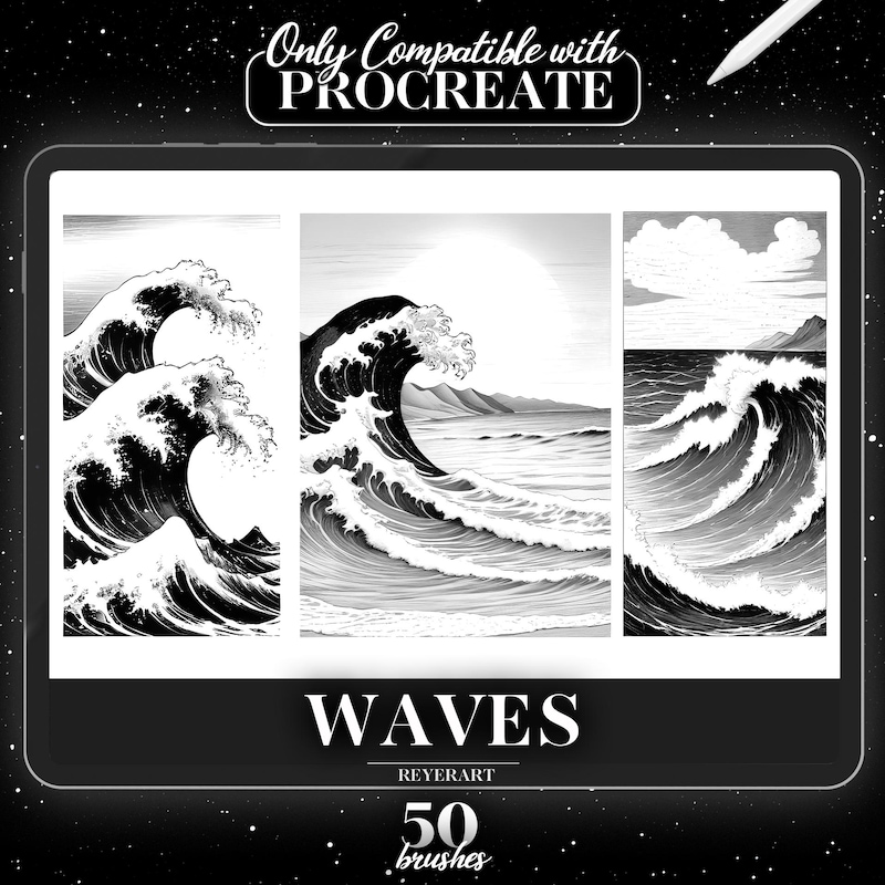 Japanese Ocean Wave Art - Etsy