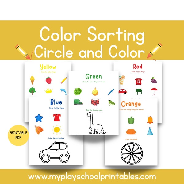 Color Sorting - Etsy