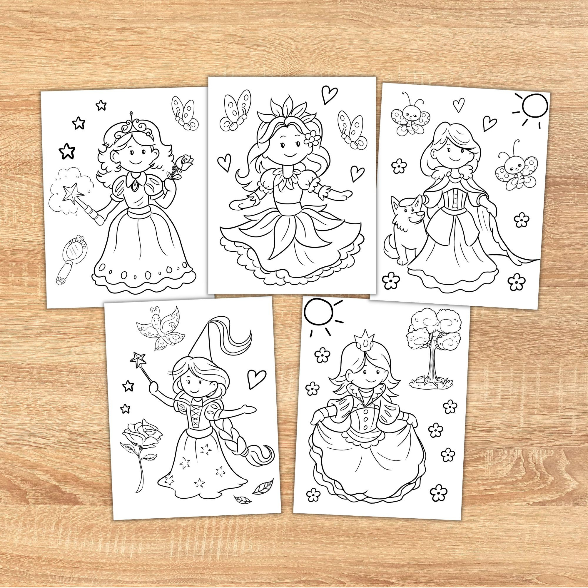 Disney Fairy Princess Coloring Pages