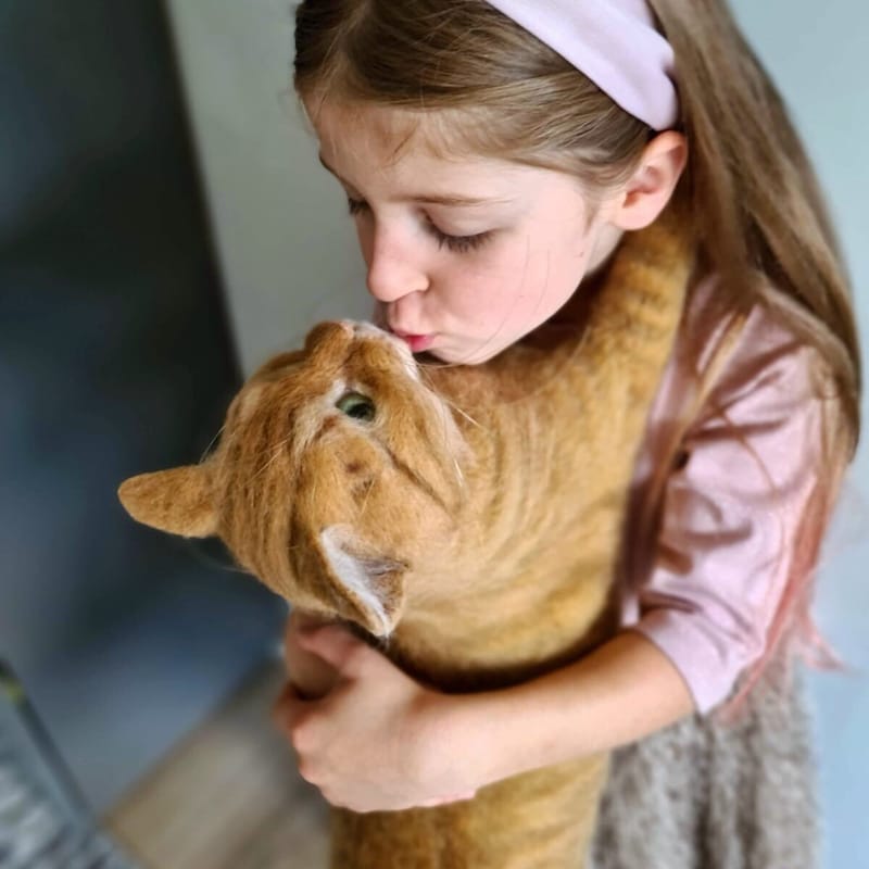 Realistic Stuffed Cats - Etsy