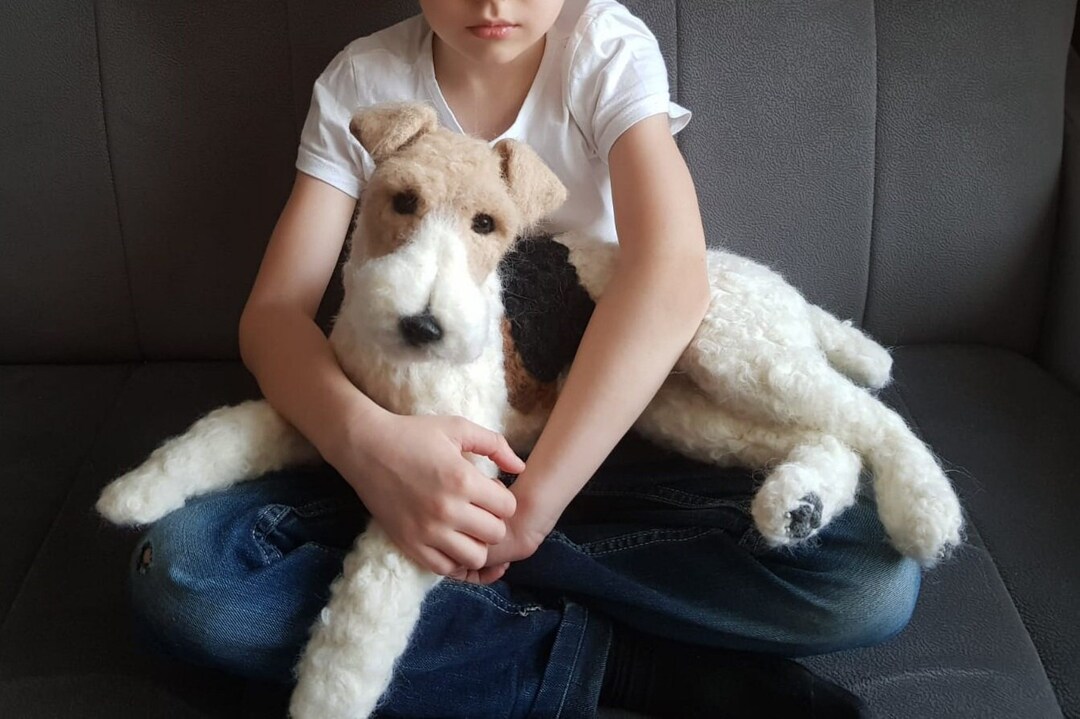 Cuddle Dog Clones, Realistic Fox Terrier, Custom Stuffed Dogs, Life ...