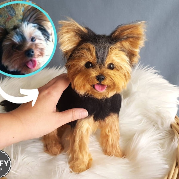 Felt Yorkie - Etsy