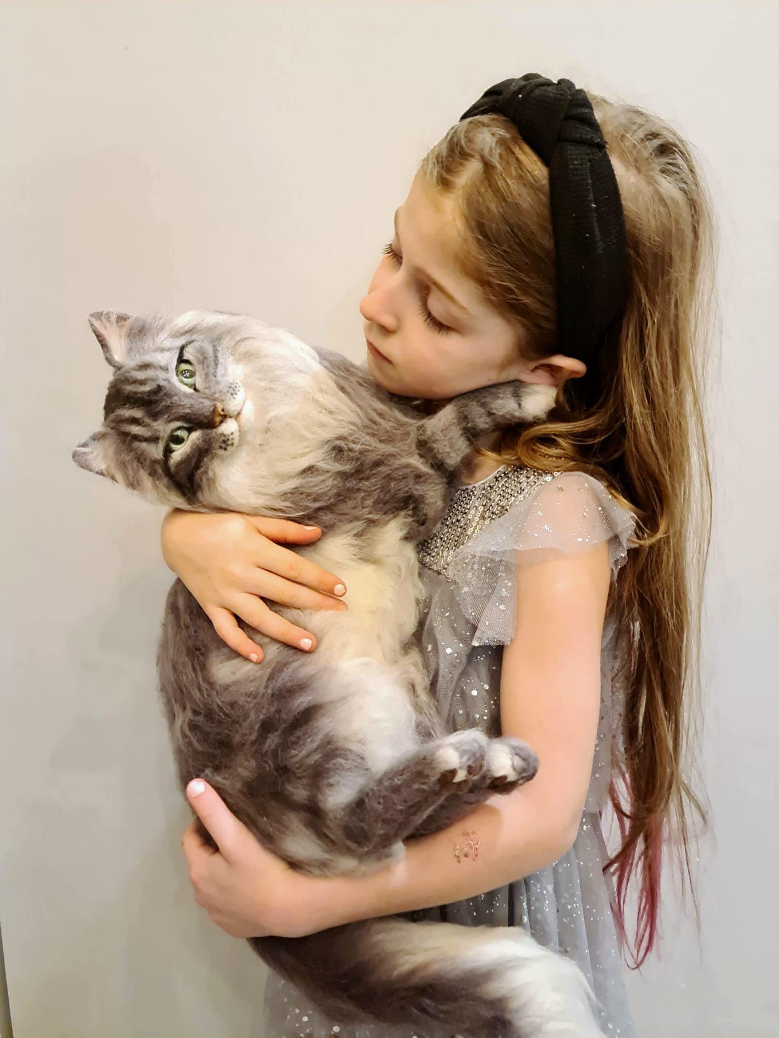 Custom Stuffed Plush Clone, Life Size Cat Replica, Premium Quality ...