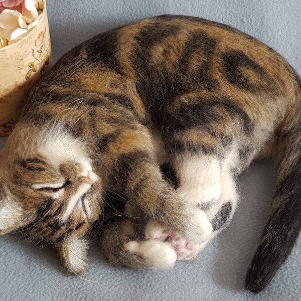 Realistic Cat - Etsy