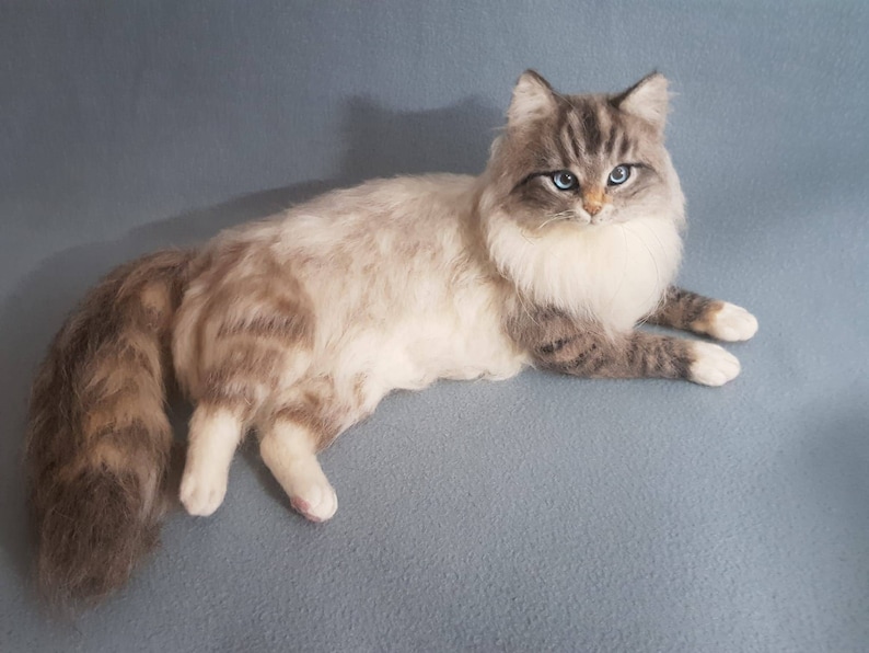 Handmade Custom Stuffed Cat Animal Real Size Kitten Clones - Etsy