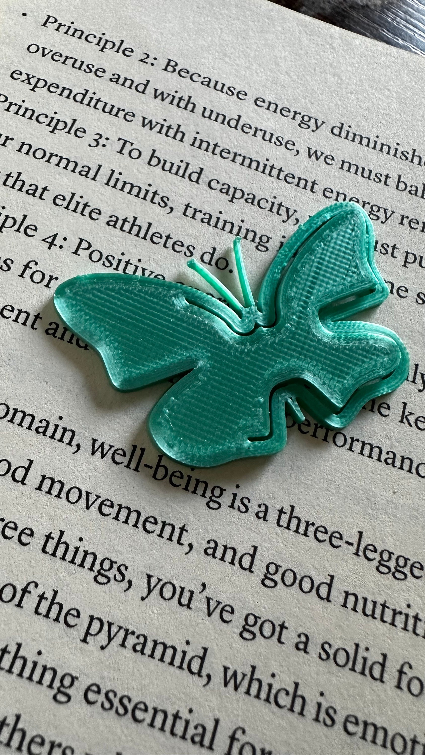 Butterfly Bookmark | 3d Printed Bookmark | Gift | Bookmark | Reading ...