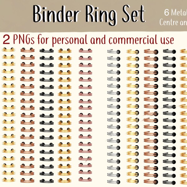 Binder Rings - Etsy