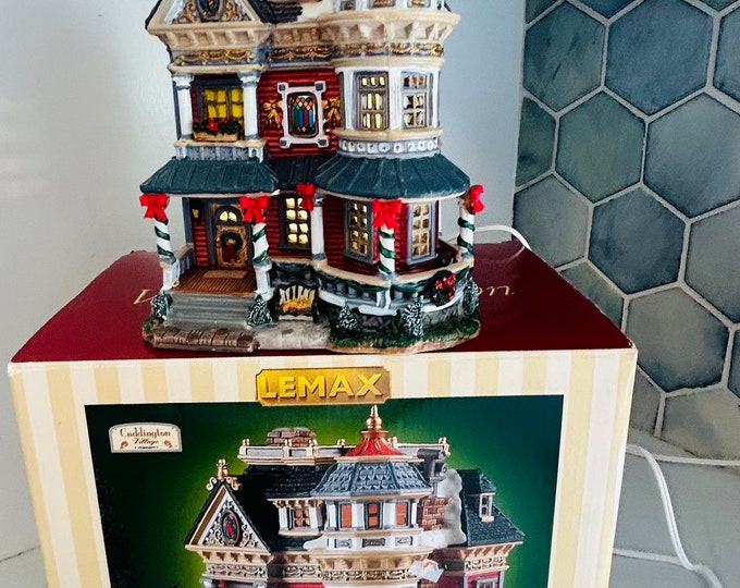 Lemax Park Manor Christmas Village Lighted Window House - Etsy