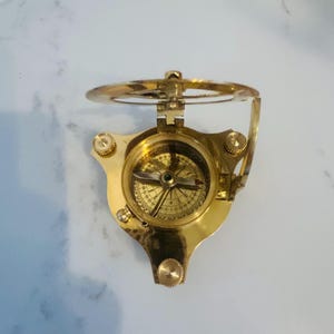 Brass Sundial Compass 3 Nautical Maritime Antique Vintage Sun Dial - Etsy