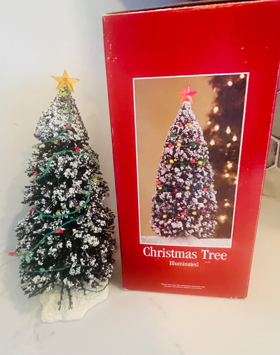 St Nicholas Square Tree - Lights Do Lot Work - Etsy