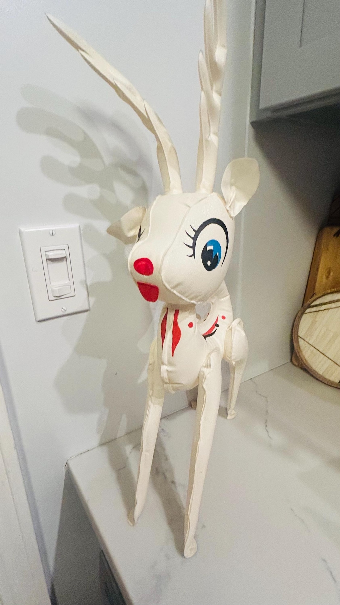 Vintage Mid Century Inflatable Reindeer - Excellent Condition - Etsy