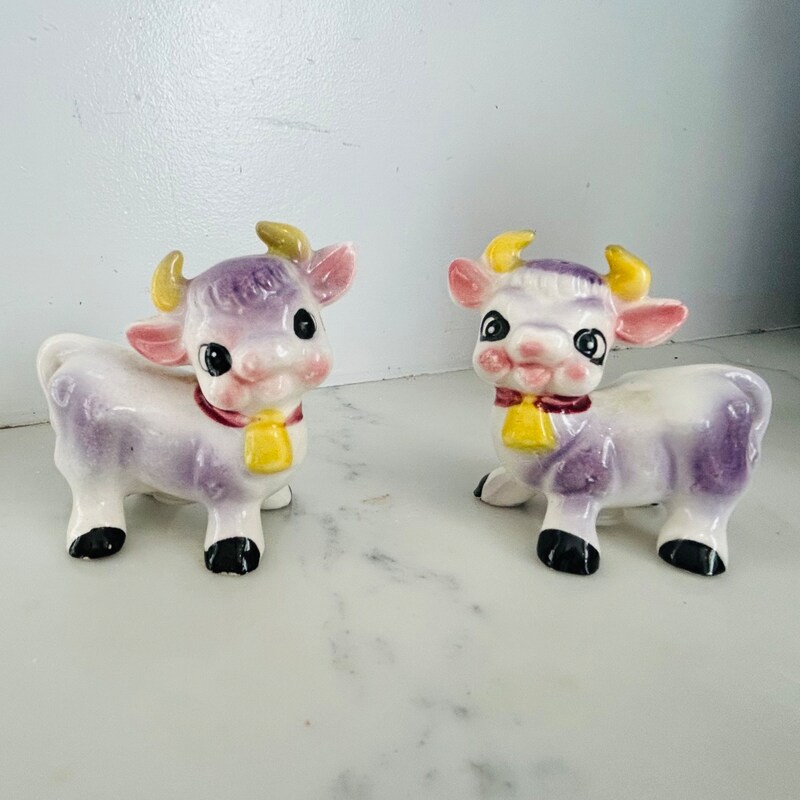 Cow Salt Shaker - Etsy