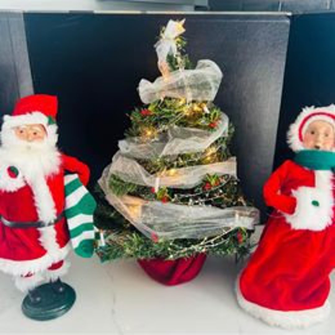 Vintage Byers' Santa and Mrs. Claus 1995/1997 - Etsy