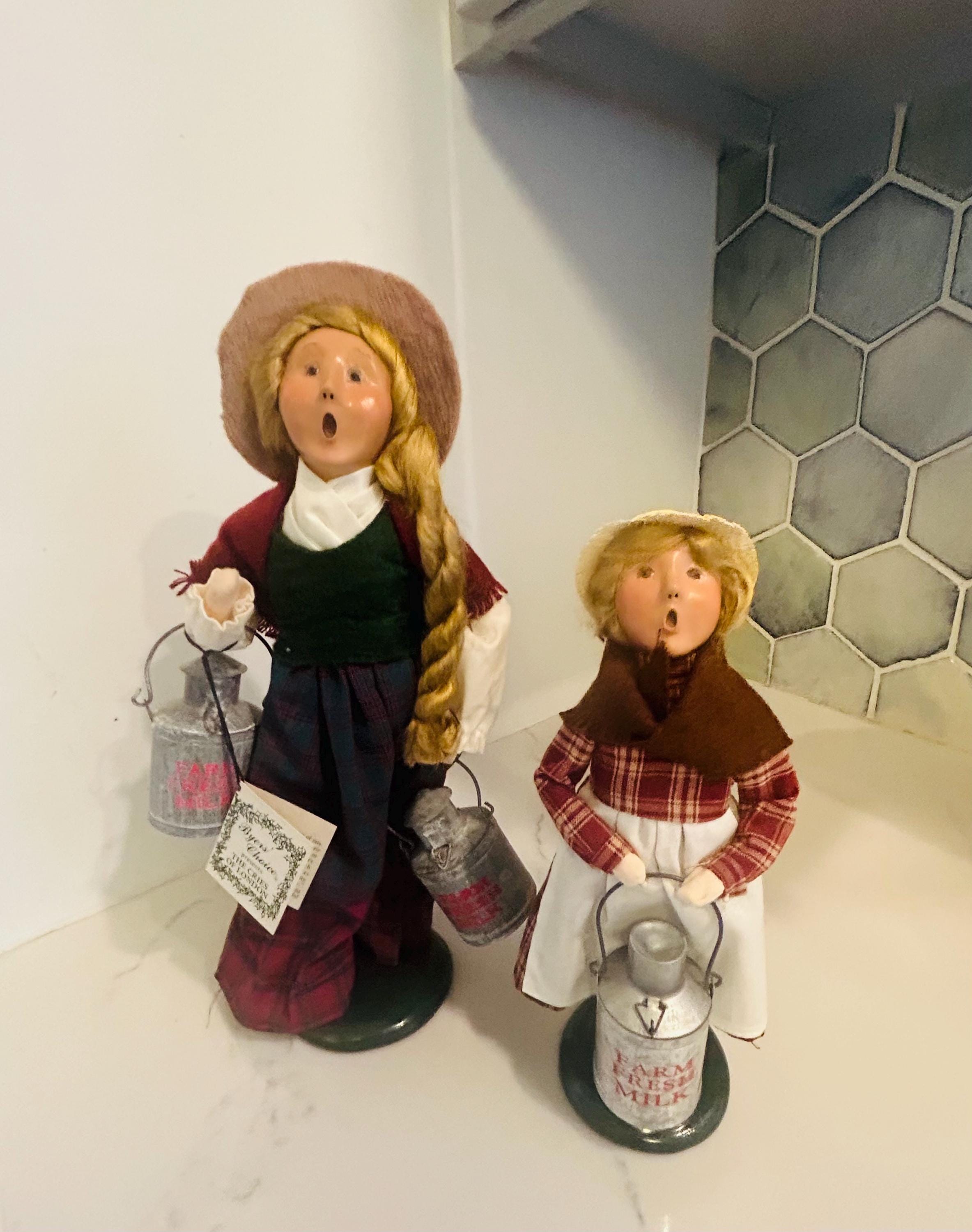 Milk Maiden & Girl With Hang Tags. Retired 1997 the Cries of London ...