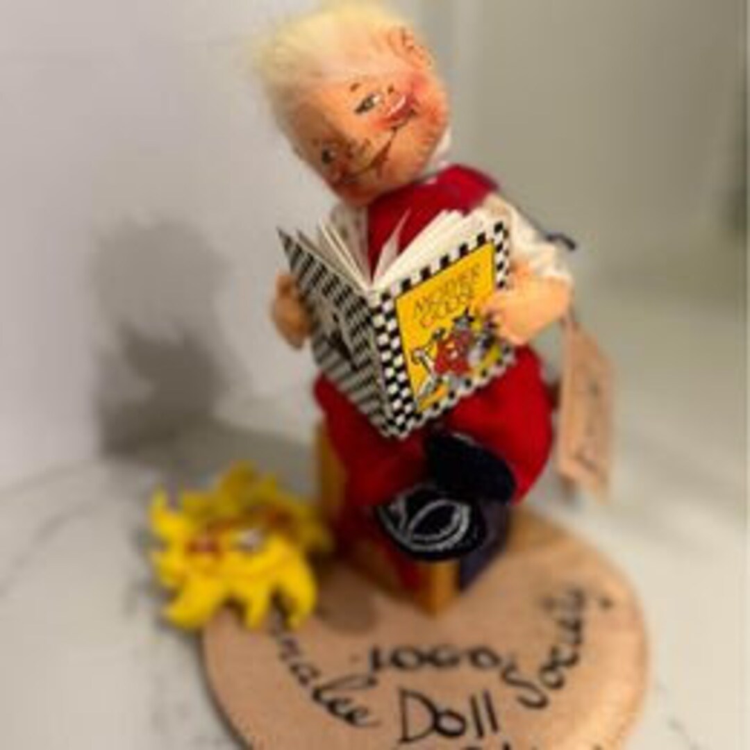 Vintage Annalee Doll Society Logo Kid 7" 1991 - Etsy