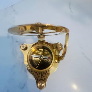 Brass Sundial Compass 3 Nautical Maritime Antique Vintage Sun Dial - Etsy